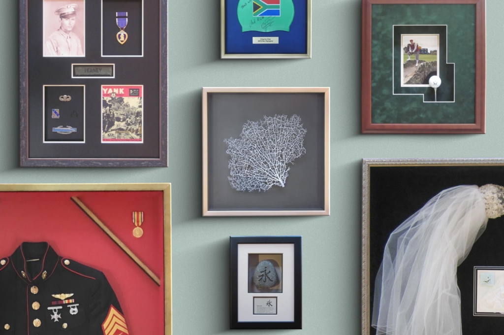 Finished Projects: Shadow Box Display Cases | The Frame Studio